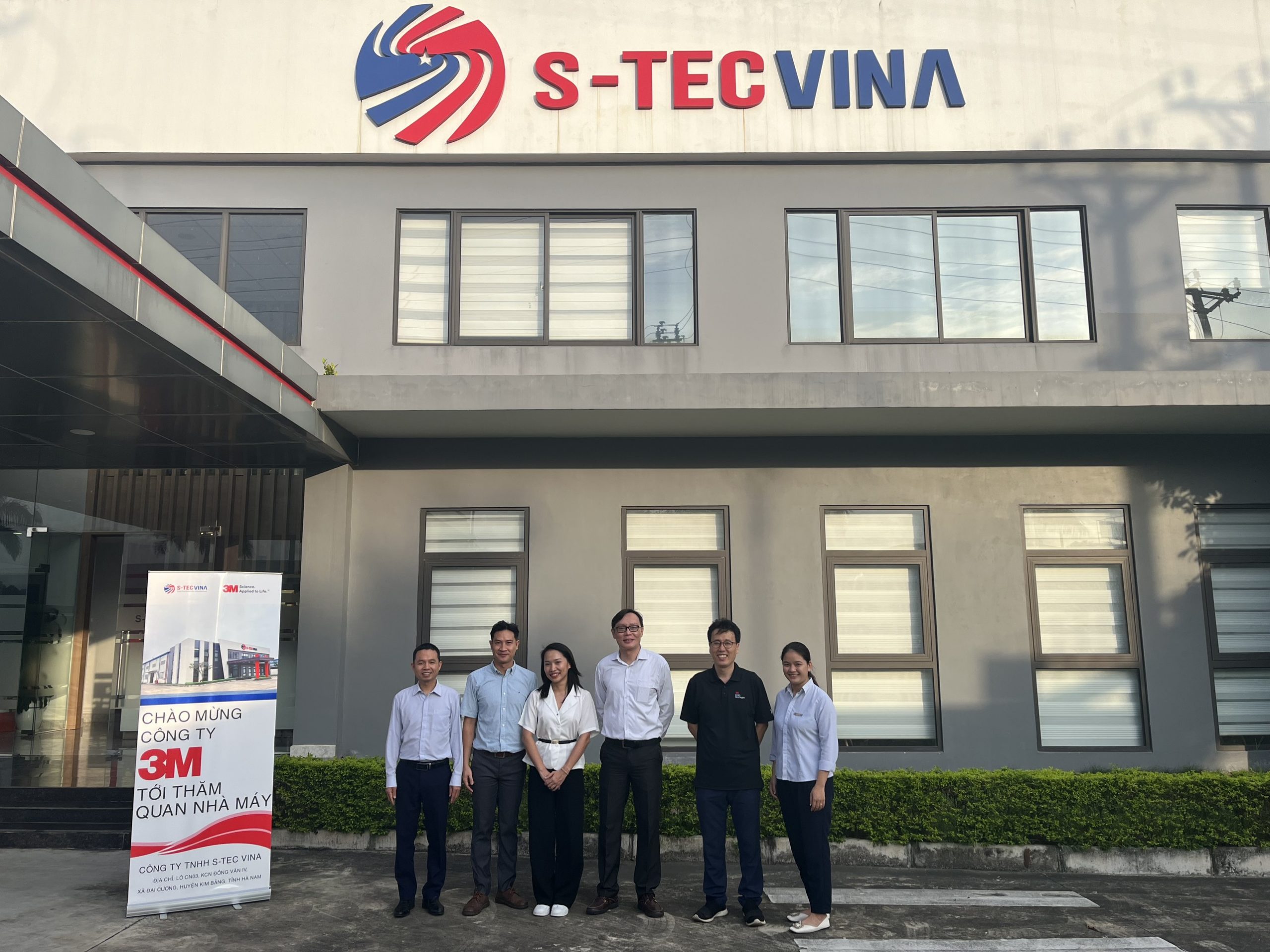 CHÀO MỪNG TẬP ĐOÀN 3M TỚI NHÀ MÁY S-TECVINA - stecvina