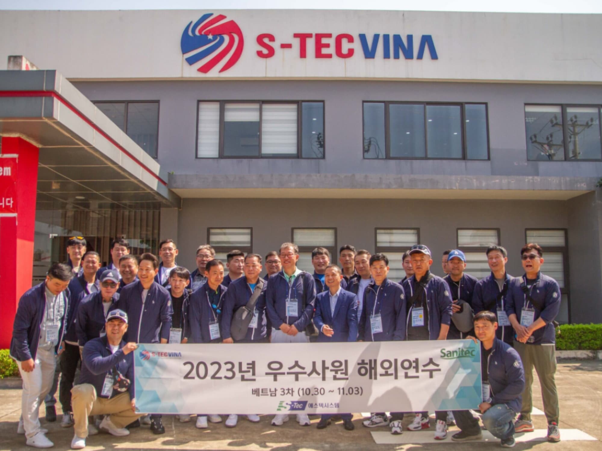 S-TEC VINA chào mừng S-TEC System tới thăm nhà máy