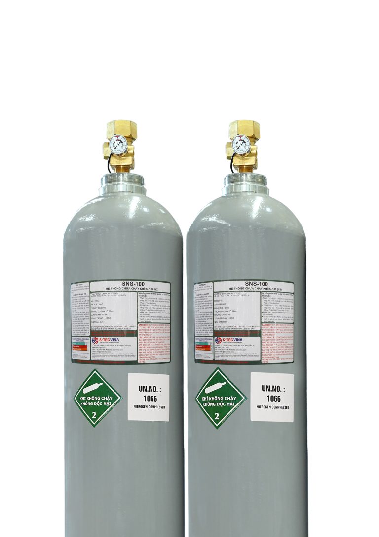 SNS-100 – Hệ thống chữa cháy bằng khí IG – 100 (N2) – stecvina
